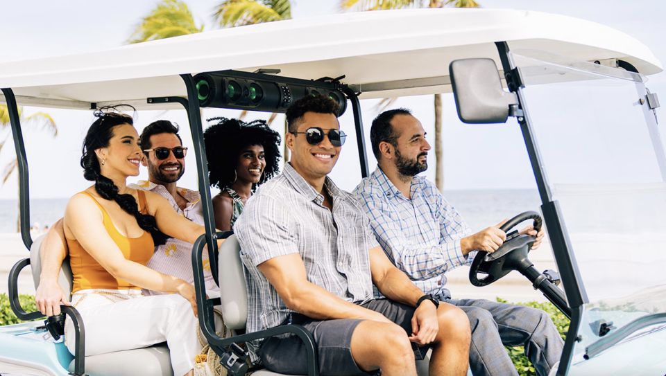 Fort Lauderdale: 6 People Golf Cart Rental - The Itinerary and Highlights