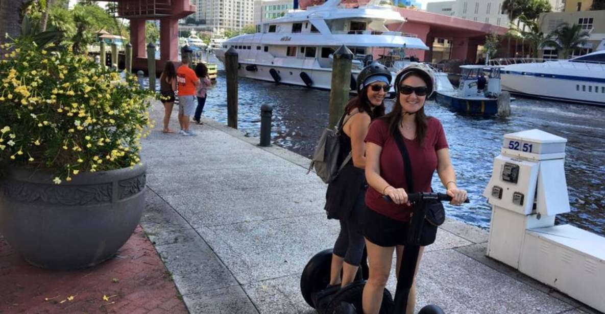 Fort Lauderdale: Famous Yachts and Mansions Segway Tour - What Makes This Tour Stand Out