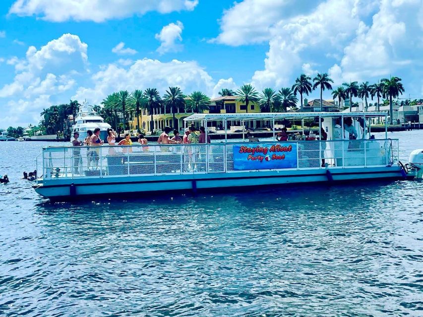 Fort Lauderdale: Scenic Boat Trip w/ Swim Stop & Inflatables - Introduction