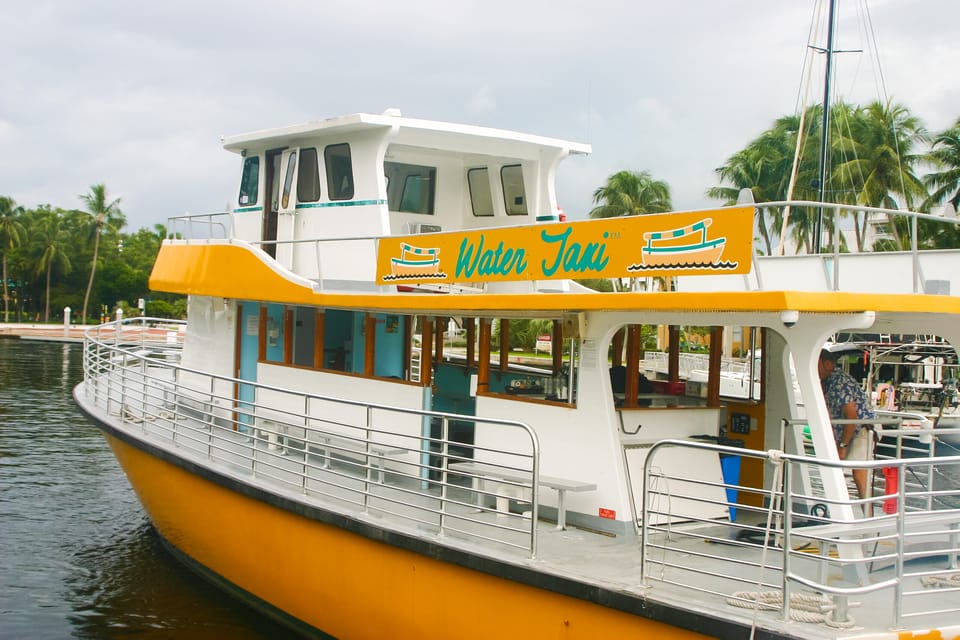 Fort Lauderdale: Water Taxi All-Day Pass - FAQ