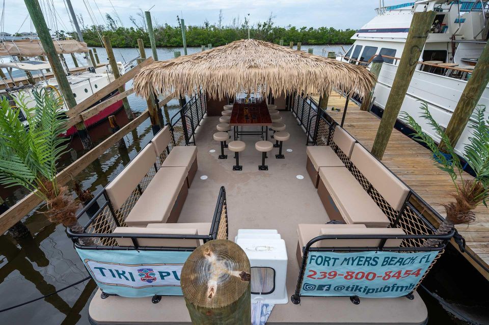Fort Myers Beach: Adults only BYOB Tiki Pub Daytime Cruise - Frequently Asked Questions