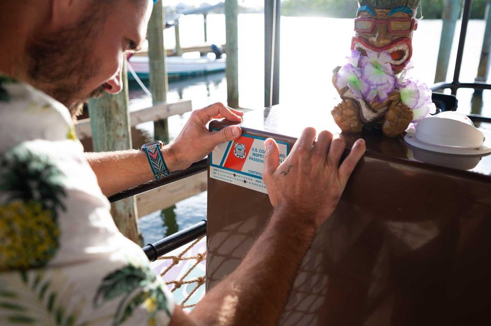 Fort Myers Beach: Adults only BYOB Tiki Pub Sunset Cruise - Overview of the Experience