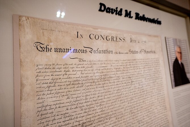 Founding Fathers: Archives & Portrait Gallery Small-Group Tour - Key Points