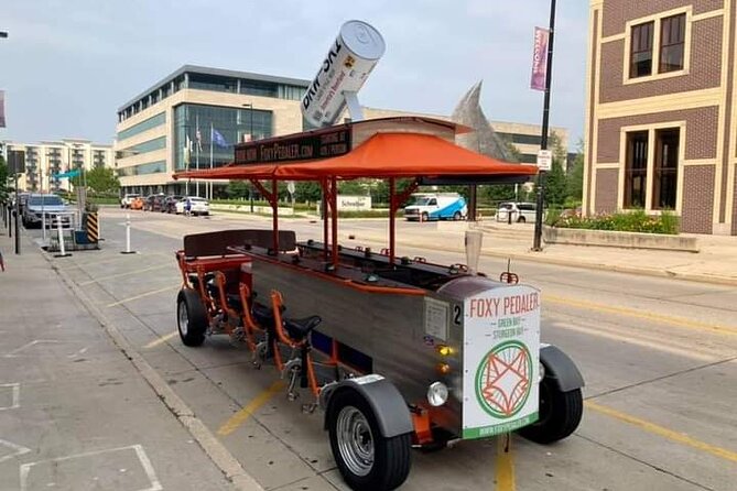 Foxy Pedaler Green Bay Party Bike Private Tour - Exploring the Green Bay Party Bike Tour: What to Expect