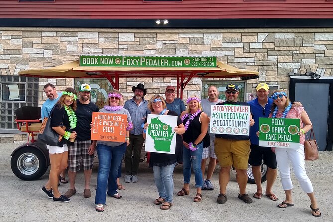 Foxy Pedaler Sturgeon Bay Private Bike Tour - What to Keep in Mind