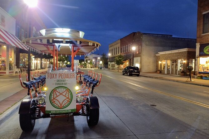 Foxy Pedaler Sturgeon Bay Private Bike Tour - FAQ