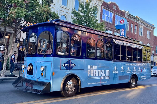 Franklin Hop-On Hop-Off Sightseeing Tour with Live Narration - What to Expect from the Tour Experience