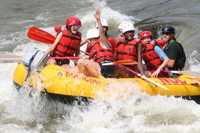French Broad Whitewater Rafting near Asheville, North Carolina - Key Points