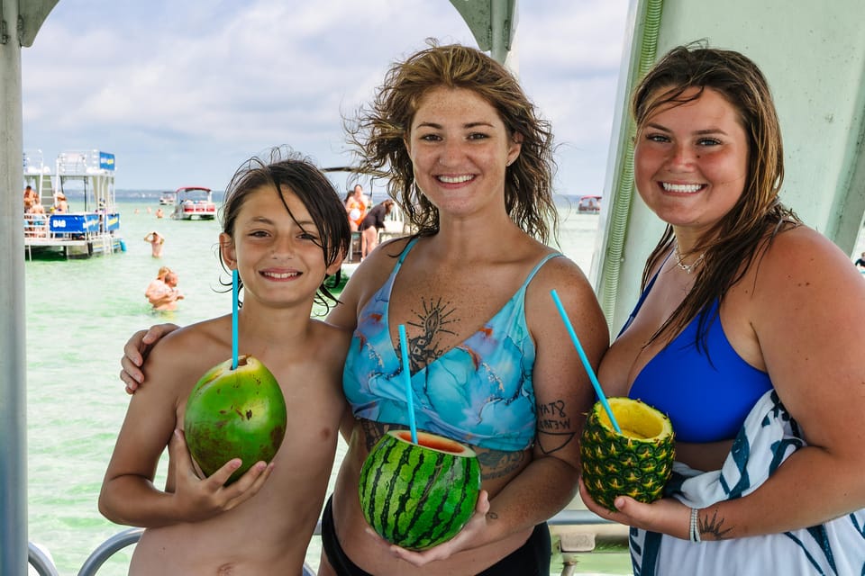 From Fort Walton Beach: Crab Island Excursion - The Guides and Crew: Making the Difference