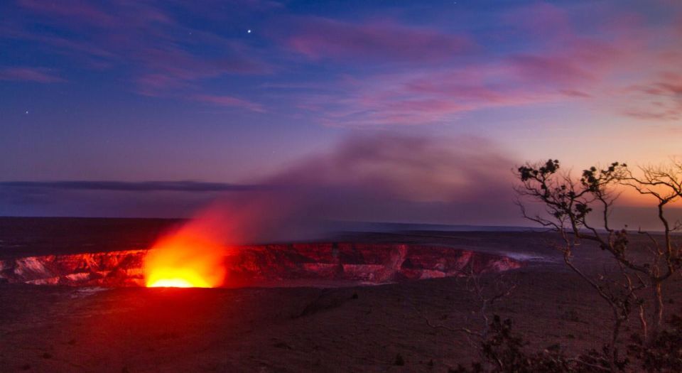 From Kona: Volcano & Waterfall Tour, Small Group - Key Points