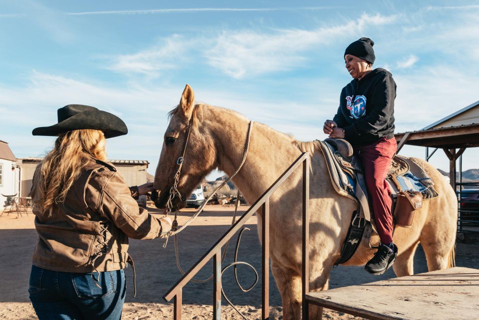 From Las Vegas: Desert Sunset Horseback Ride with BBQ Dinner - The Itinerary Breakdown