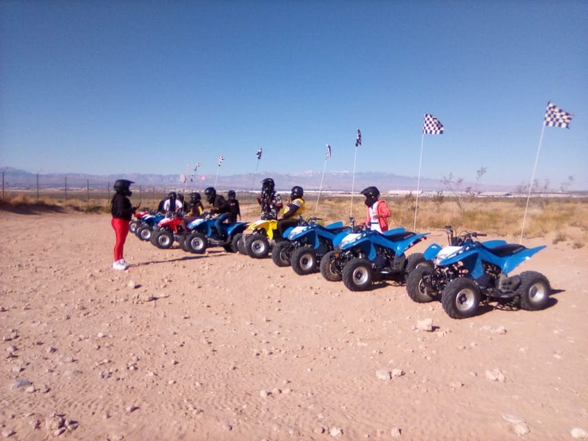 From Las Vegas: Nellis Dunes ATV Tour with Shuttle Transfer - An In-Depth Look at the Nellis Dunes ATV Tour