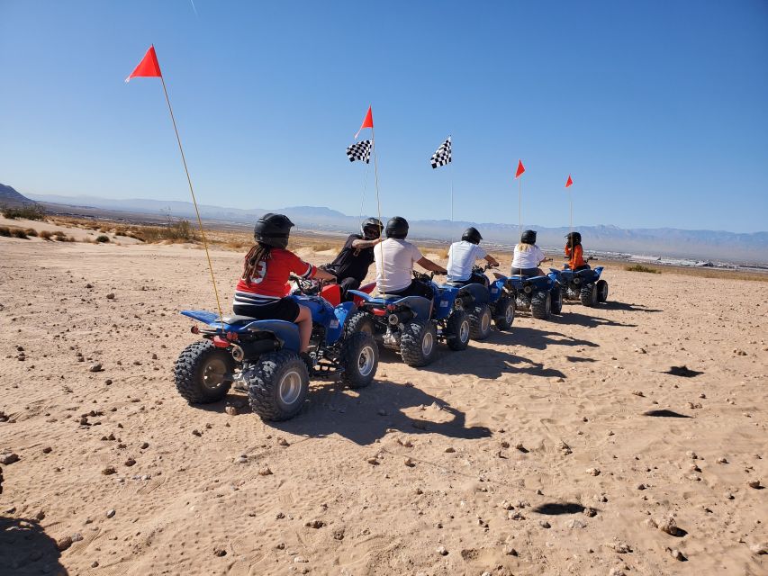 From Las Vegas: Nellis Dunes ATV Tour with Shuttle Transfer - FAQ
