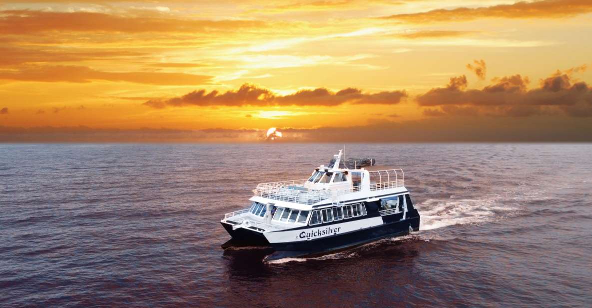 From Ma'alaea: Sunset Dinner Cruise Aboard the Quicksilver - The Experience: What You Can Expect