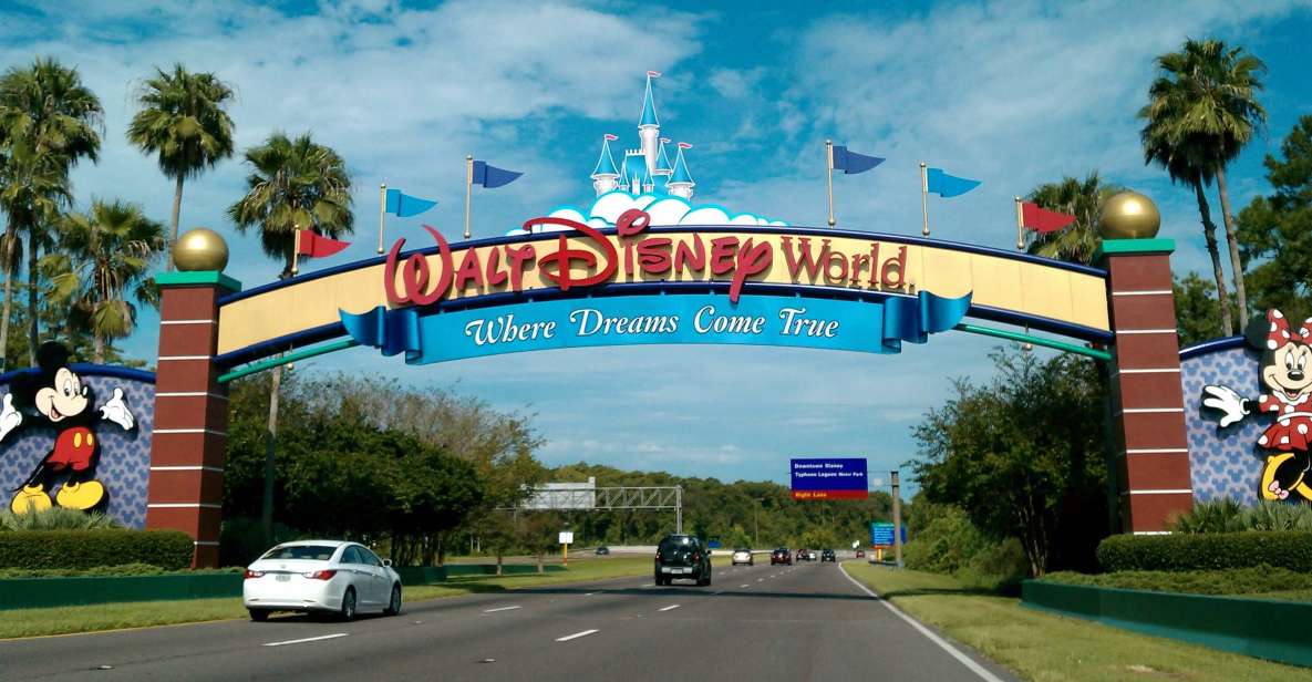 From Miami: Bus transfer to Orlando Theme Parks - Key Points