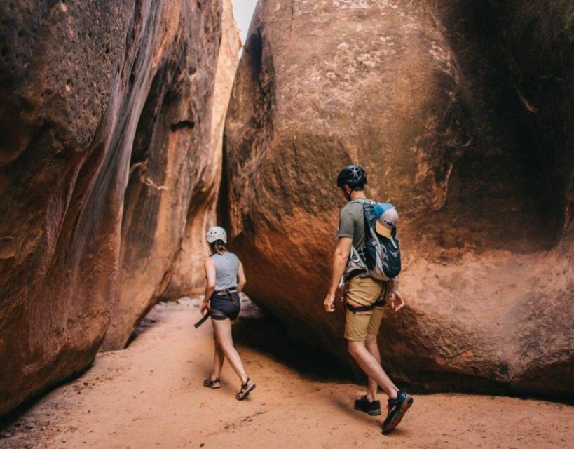 From Moab: Half-Day Canyoneering Adventure in Entrajo Canyon - What to Expect on the Tour