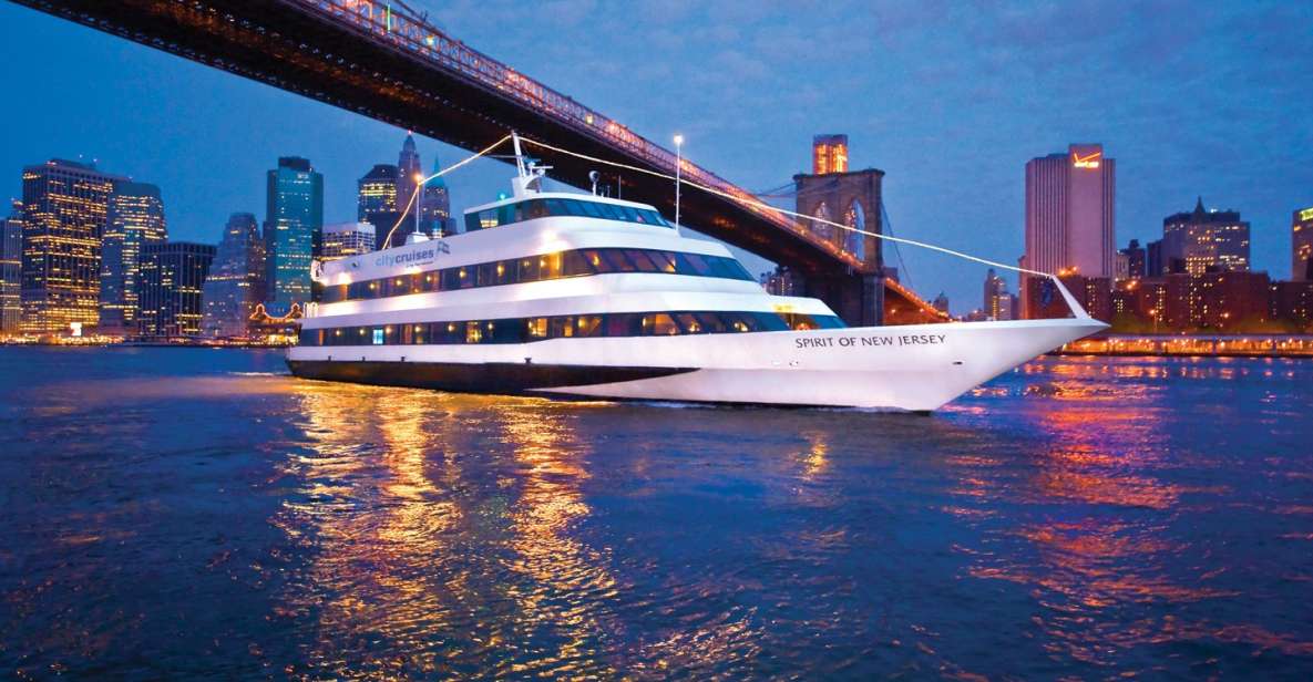 From New Jersey: New York City Buffet Lunch or Dinner Cruise - The Itinerary and Sight Highlights