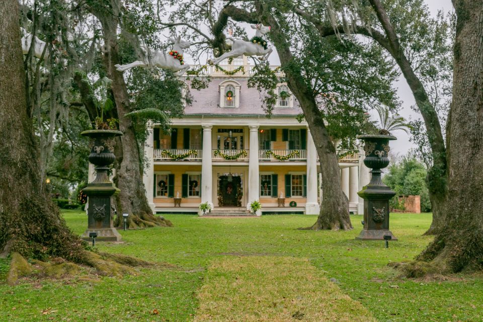From New Orleans: Swamp Airboat, 2 Plantation Tours & Lunch - Savoring a Gourmet Creole Lunch