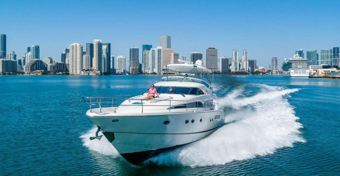 From North Bay Village: Private Boat Party with Champagne - The Experience: Setting Sail in Style