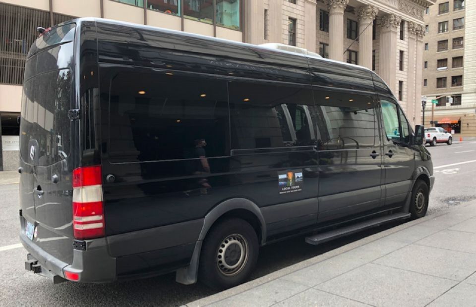 From Portland: Waterfalls, Mt Hood, and Wine Day Tour - Downtown Hood River and Lunch Break