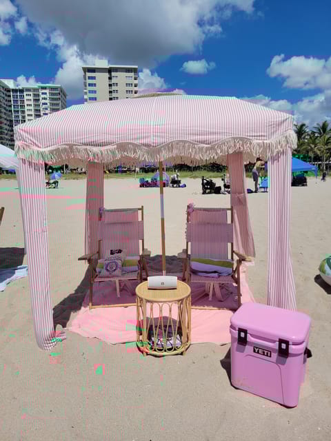 Ft Lauderdale: Private Beach Day Cabana with Amenities - Why This Experience Might Be Right for You