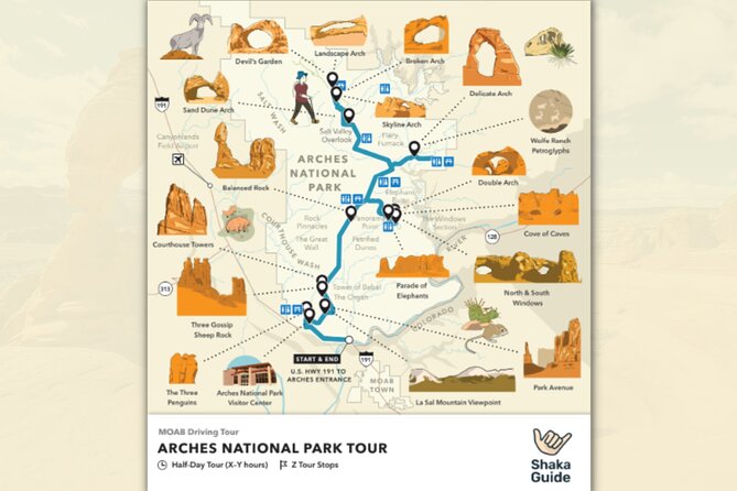 Full-Day Audio Driving Tour of Arches National Park - An In-Depth Look at the Full-Day Audio Driving Tour of Arches National Park