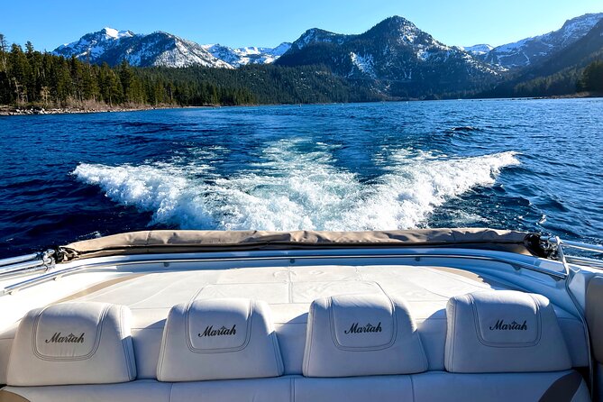 Full day tour on Lake Tahoe in the White Lightning up to 8 guests - What to Expect During the 4-Hour Tour