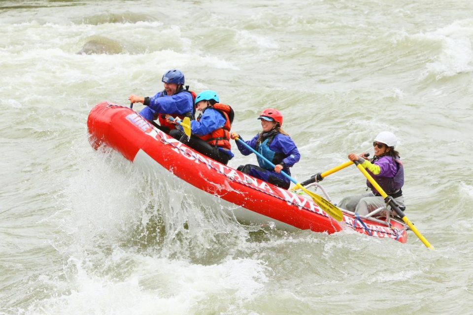 Gardiner: Half-Day Whitewater Raft Trip on the Yellowstone - Navigating the Rapids