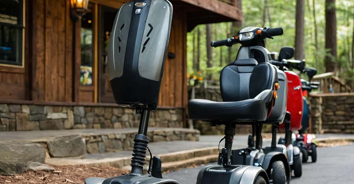 Gatlinburg: Mobility Scooter Rentals - The Benefits of the Two Scooter Types