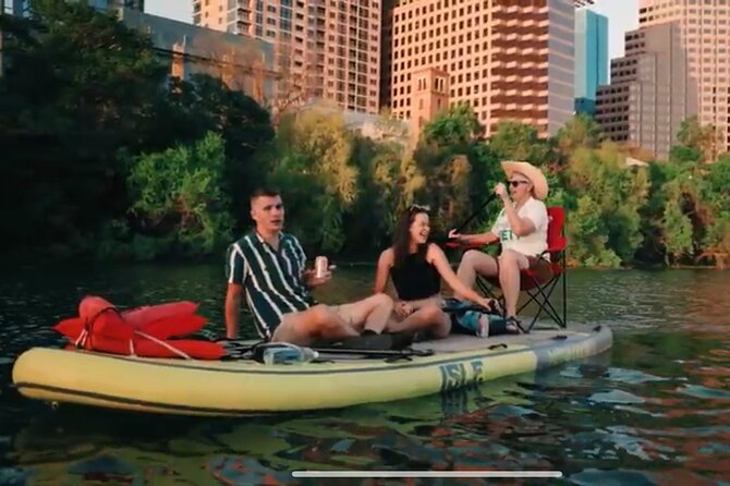 Giant Paddleboarding Austin's Springs and Party Island - The Experience in Detail