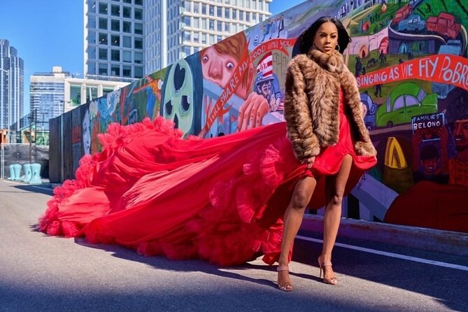 GlamEscape NYC Flying Dress Private Photoshoot Experience - Key Points
