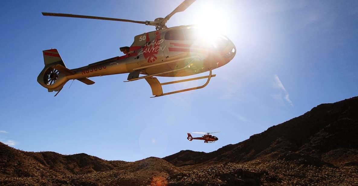 Grand Canyon Helicopter Landing Tour with Vegas Strip - Key Points