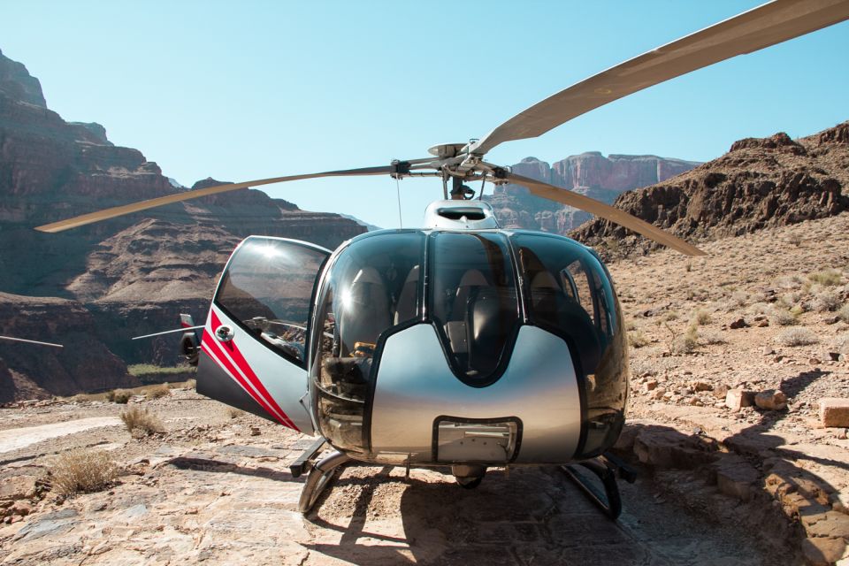 Grand Canyon West: West Rim Helicopter Tour with Landing - The Private Landing on the Canyon Floor