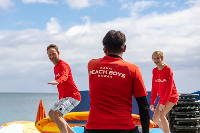 Group Surf Lesson at Kalapaki Beach - An In-Depth Look at the Kauai Surf Lesson Experience