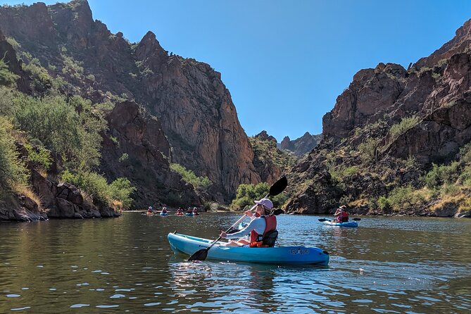 Guided 2.5 Hours Kayaking & Paddle Boarding on Saguaro Lake - The Itinerary in Detail