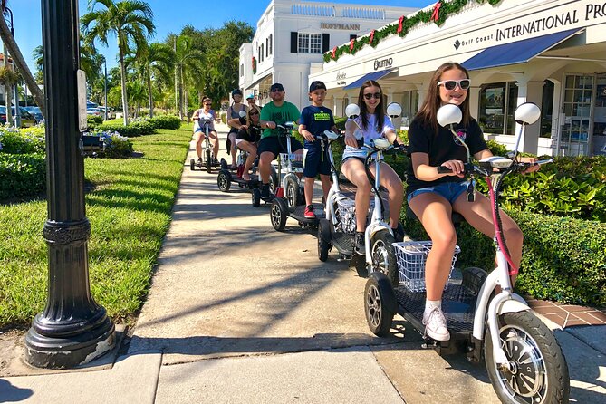 Guided Electric Trike Tour - Downtown Naples Florida - Is It Worth the Price?