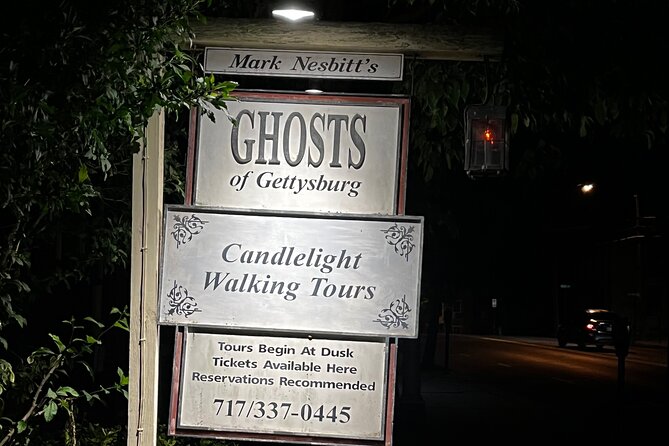 Haunted Civil War Spirits Tour of Downtown Gettysburg - Exploring Gettysburg’s Haunted Streets