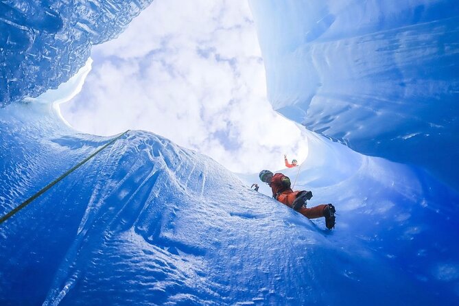 Heli Glacier Crevasse Ice Climbing- Summer - What’s this tour all about?