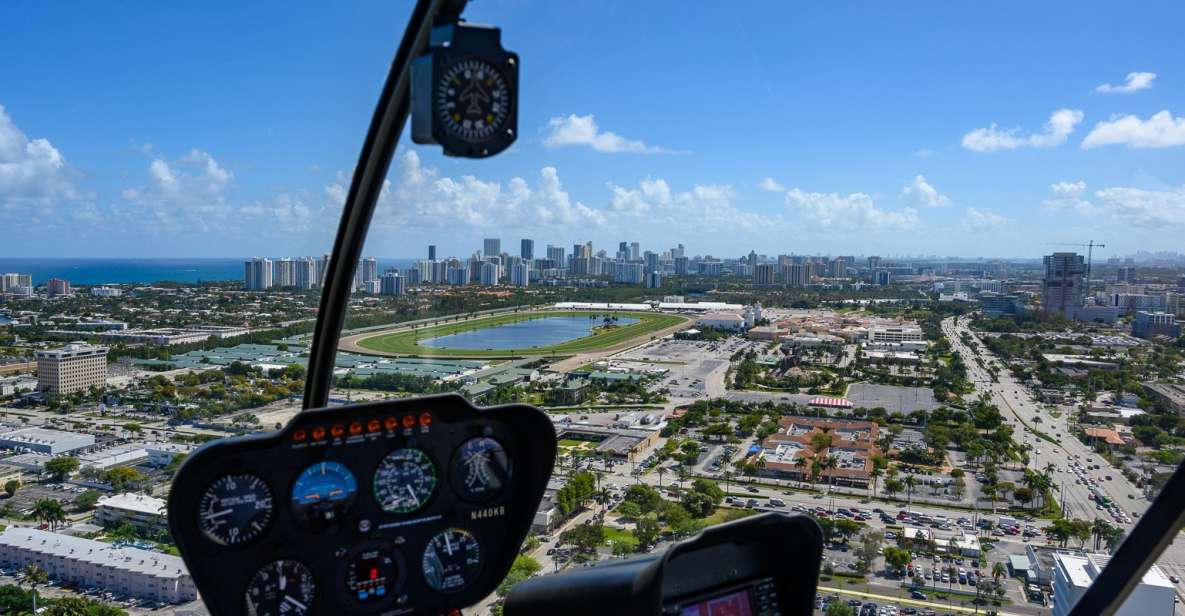 Helicopter: Lauderdale-Hard Rock Guitar-Miami Beach - Key Points