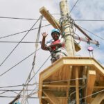 Henderson, Minnesota: High Ropes Obstacle Course Experience - The Course Layout and Challenges