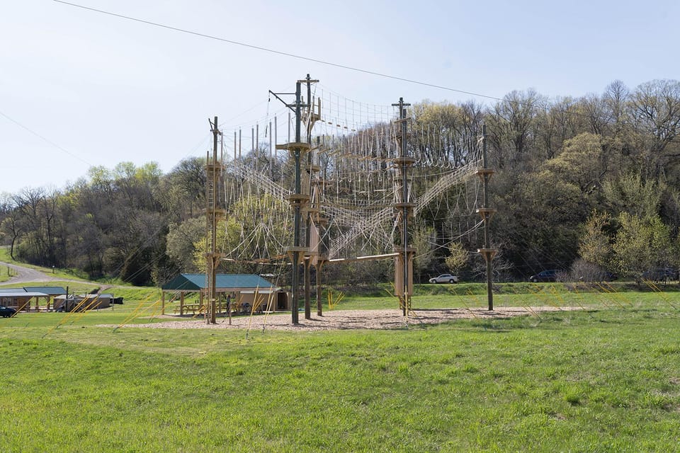 Henderson, Minnesota: High Ropes Obstacle Course Experience - The Sum Up