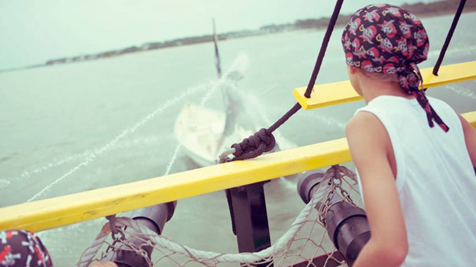 Hilton Head: Child-Friendly Pirate Cruise with Face Painting - A Fun-Filled Pirate Adventure for Kids on Hilton Head