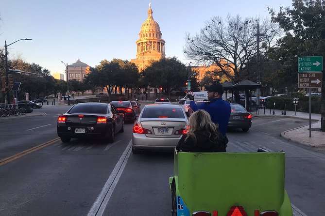 Historic Austin Private Pedicab Tour - The Itinerary in Detail