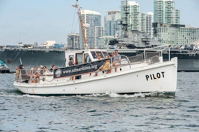 Historic Bay Cruise Aboard 1914 Pilot boat with General Admission - Key Points