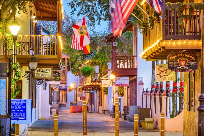 Historic St Augustine Audio Self Guided App GPS Tour - Key Points