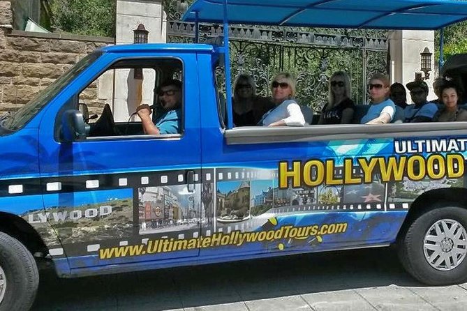 Hollywood, Beverly Hills and Celebrity Homes Open Air Van Tour! - The Vehicle: Open-Air Van