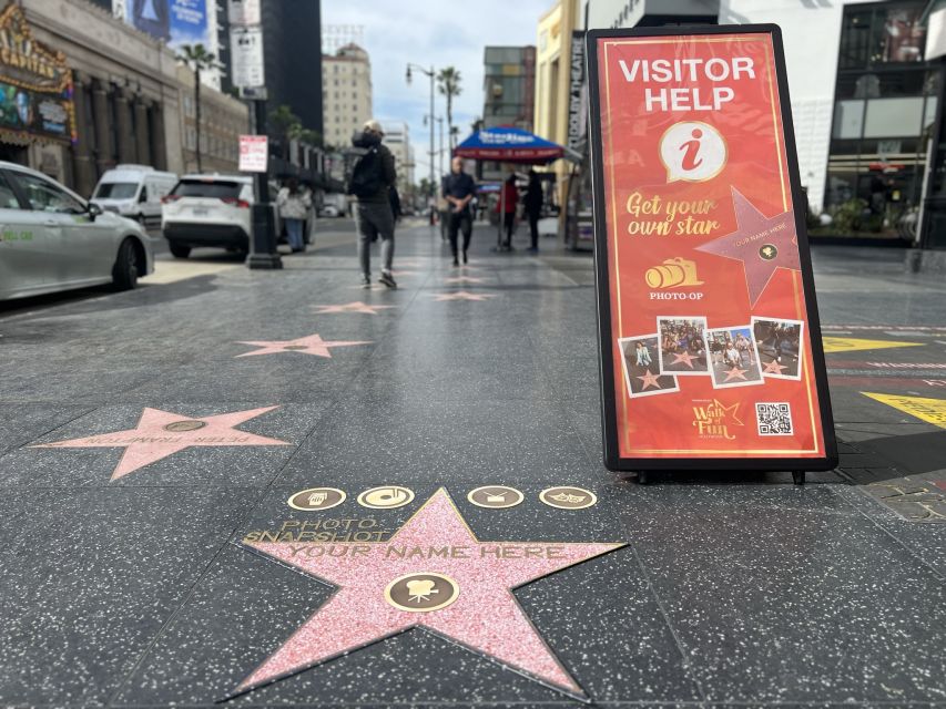 Hollywood: Make Your Own Star Walk of Fame Photo Experience - An Overview of the Experience