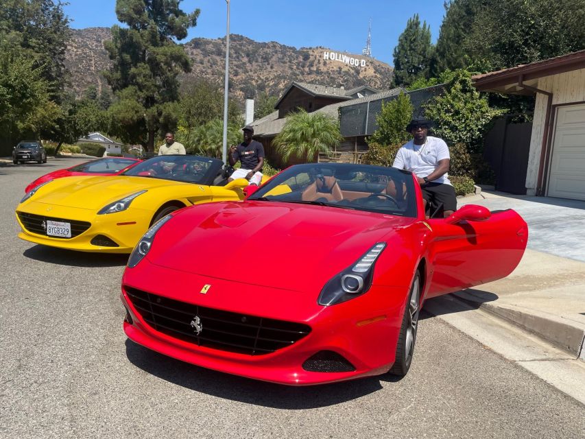 Hollywood Sign 50 Min Ferrari tour (drive or be driven) - The Experience Breakdown