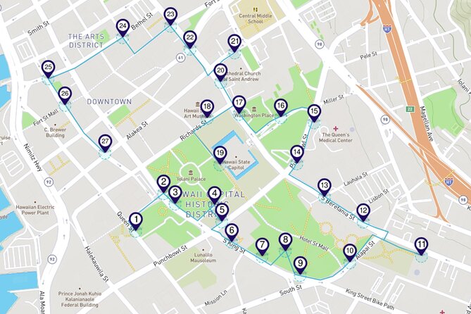 Honolulu Historic District a Smartphone Audio Walking Tour - Authentic Experiences and Practical Tips