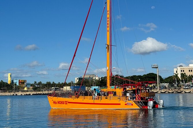 Honolulu Sunset Sail from Kewalo Harbor Including Drinks - The Sum Up